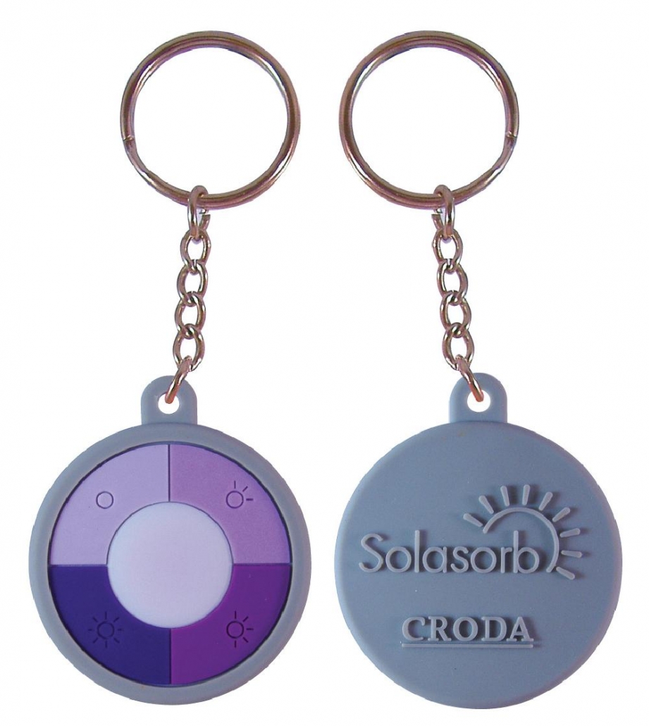 Pvc Solar Tester Keyrings | Sycal Promotional Merchandise