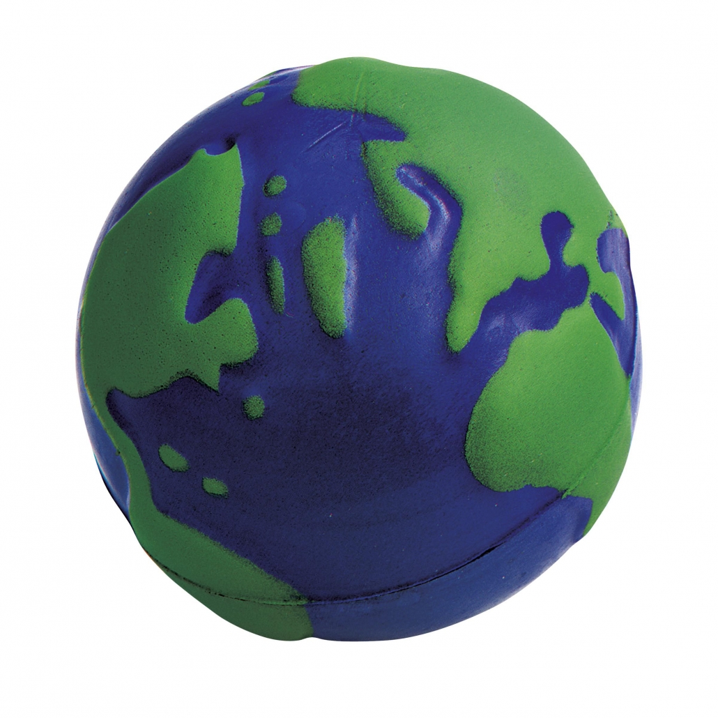 Stressglobe 6.5cm Stressball | Sycal Promotional Merchandise