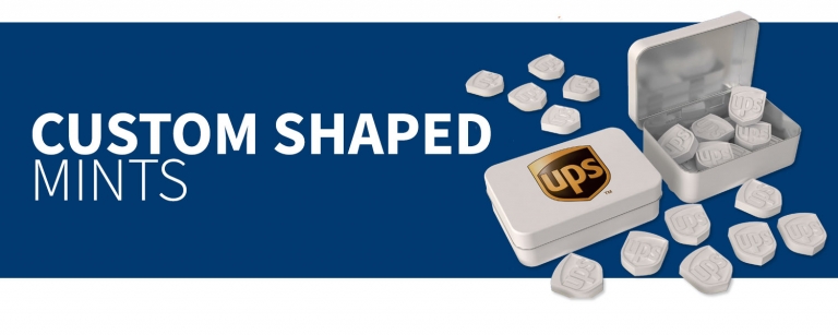 Custom Shaped Mints Tin | Sycal | Promotional Confectionery