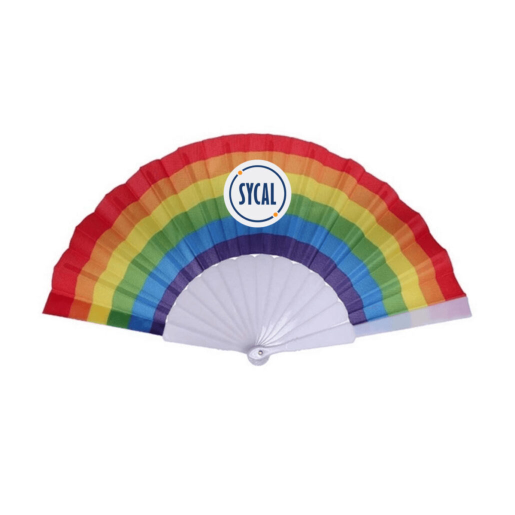 Pride Hand Fan | Sycal Promotional Merchandise