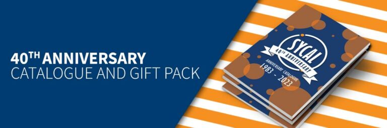 40th Anniversary Merchandise Catalogue | Sycal Branded Gifts