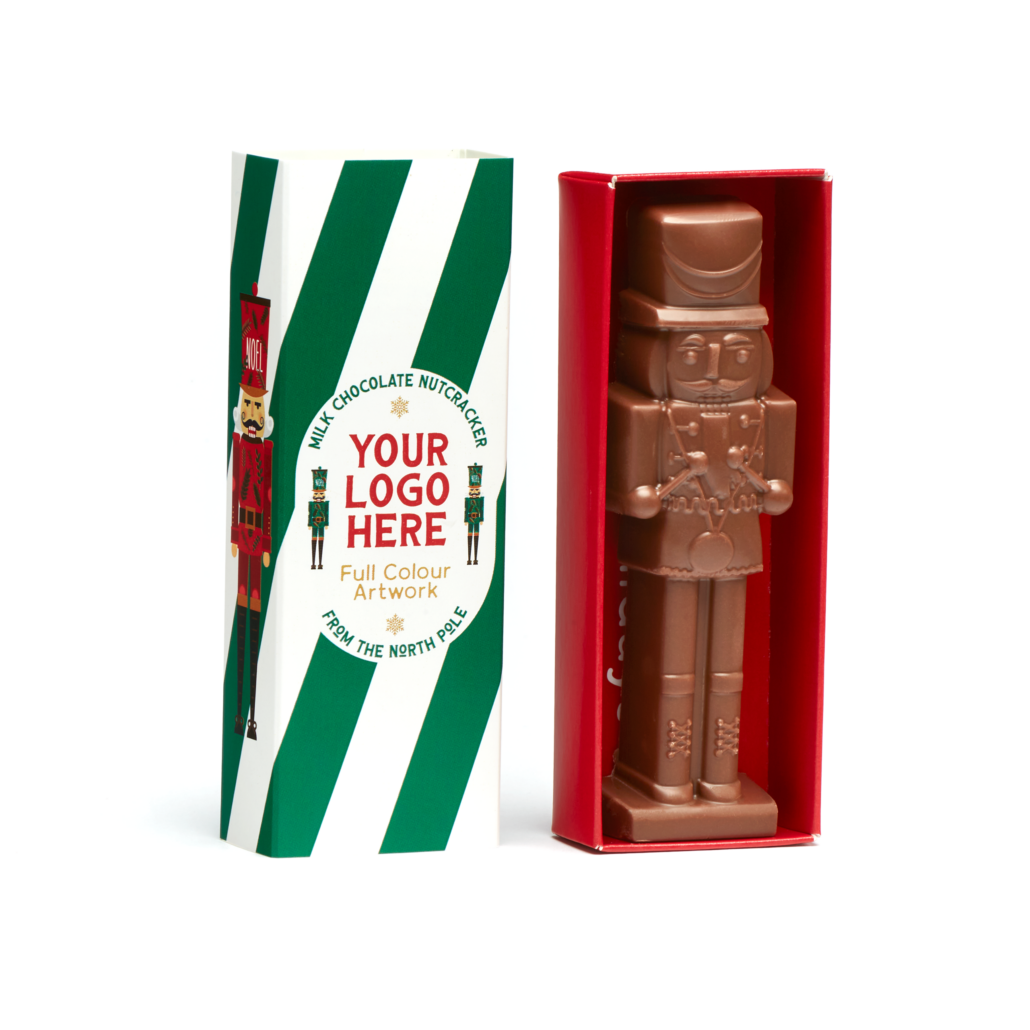 Winter Collection Milk Chocolate Nutcracker | Sycal Promotional Merchandise