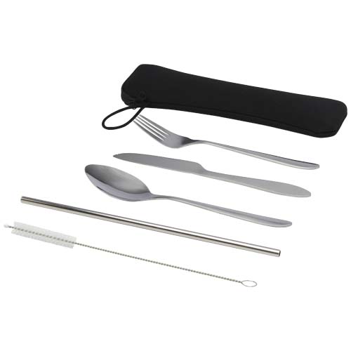 Sheen 5-piece stainless steel cutlery set | Sycal Promotional Merchandise